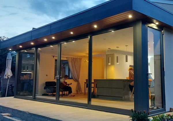 Floor to ceiling sliding door inspiration in Surrey | Exact ...